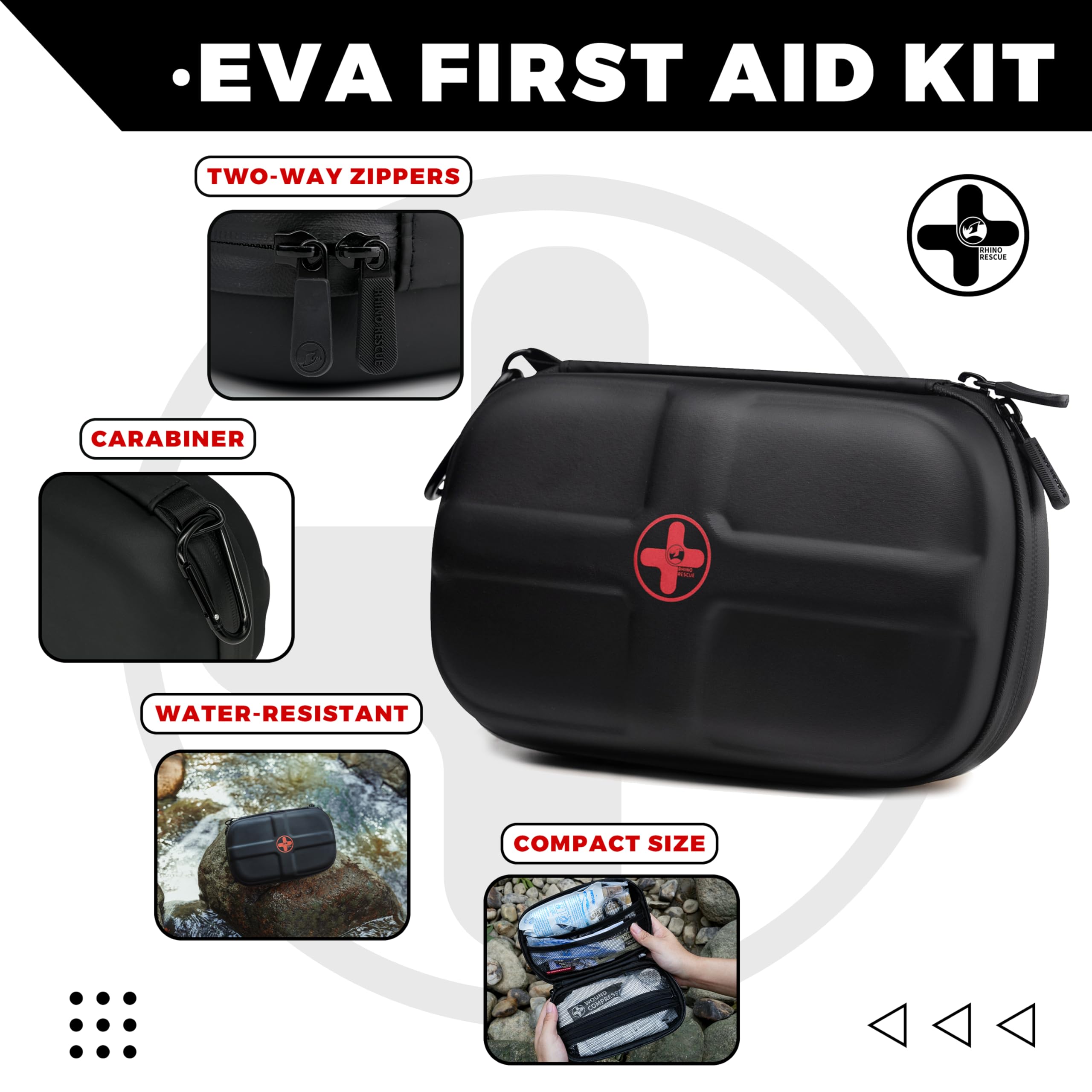 Mua RHINO RESCUE EVA First Aid Kit, HSA/FSA Eligible, Small Waterproof ...