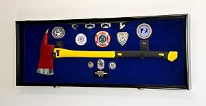 Amazon.com: Firefighter Fireman Axe Display Case Cabinet Holder - 98% ...