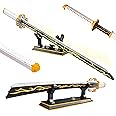 Amazon.com: SATHIBI Cosplay Anime Swords Building Set,Anime Zenitsu ...