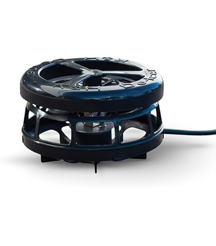 Heated Bird Bath DOUBFIVSY 1500W Pond De-icer - Floating Heater With ...