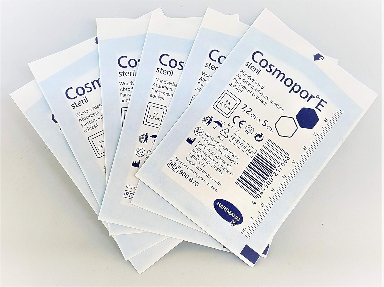 Hartmann Cosmopor E Dressing 7.2cm x 5cm Pack of 25: Amazon.co.uk ...
