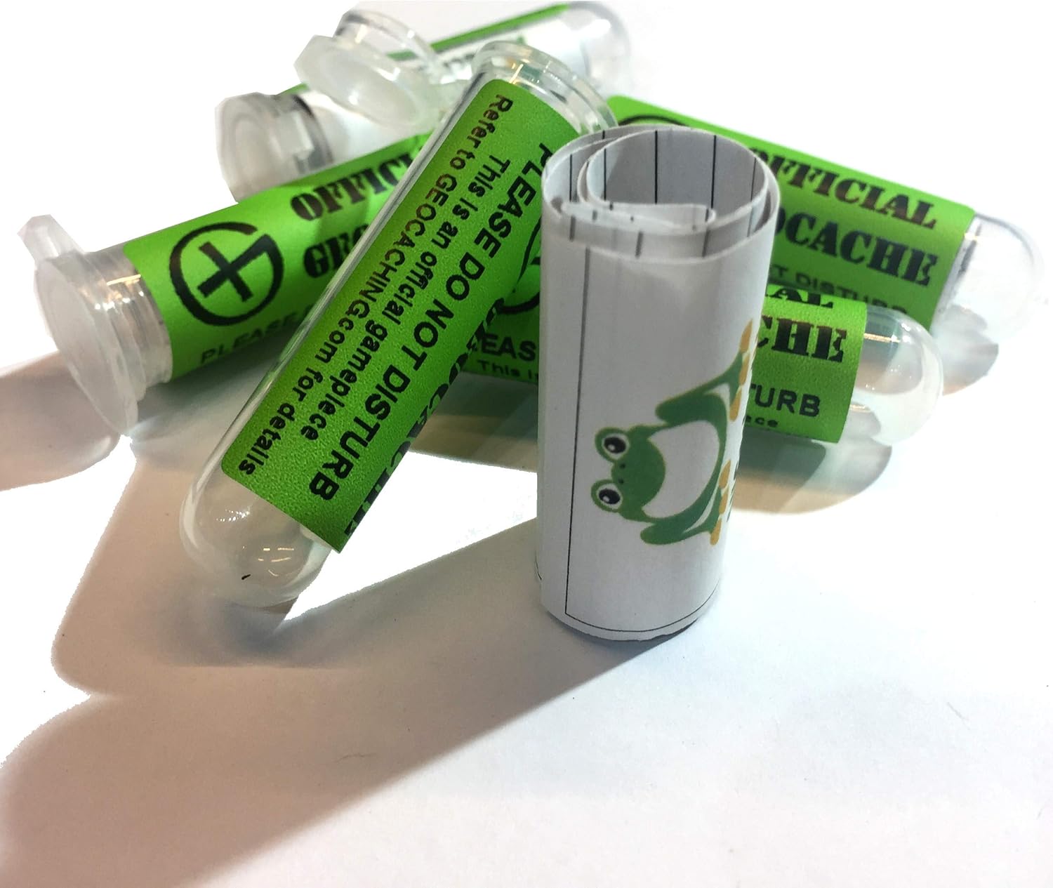 AllCachedUp FIVE Waterproof Larger Nano Tubes Geocache Geocaching ...