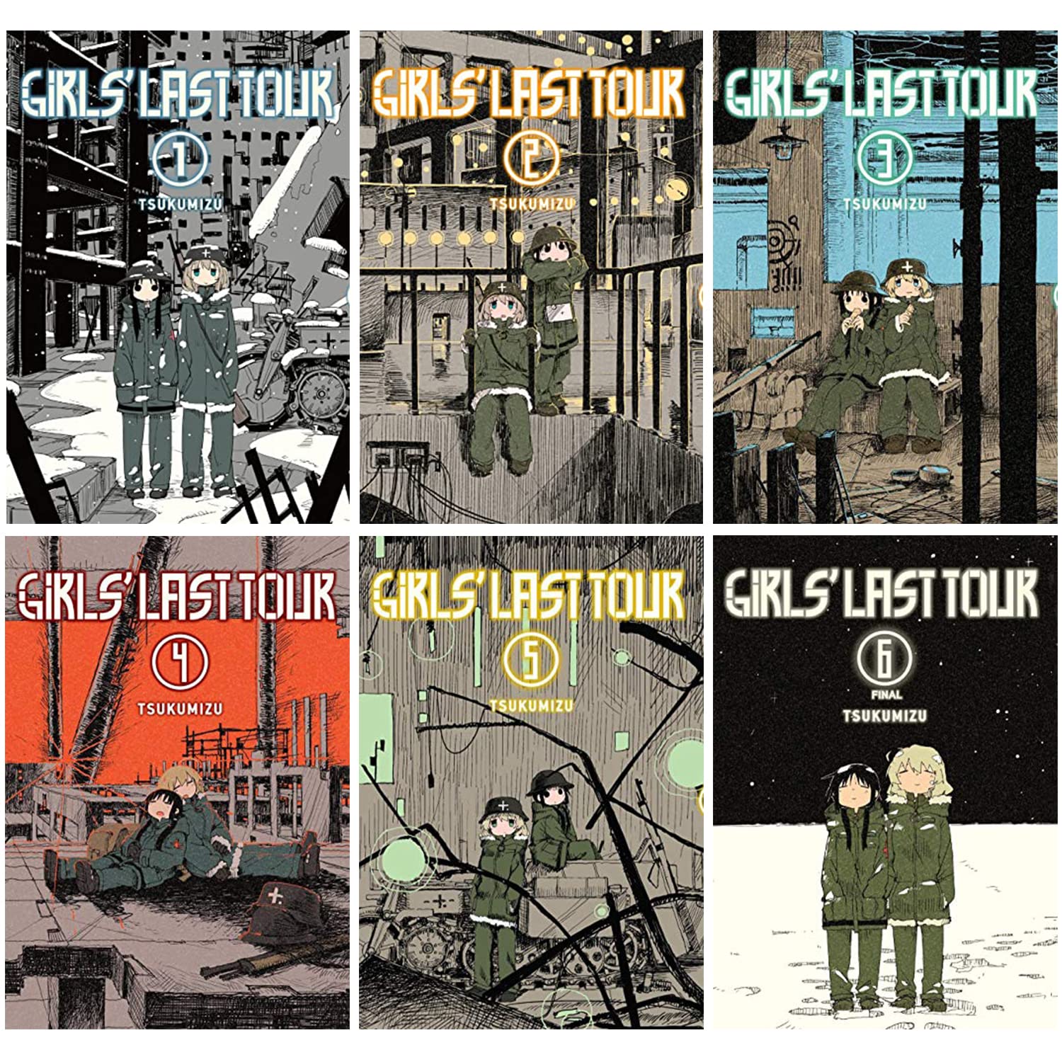 Mua Girls' Last Tour Complete 6-book Manga Set by Tsukumizu trên Amazon ...