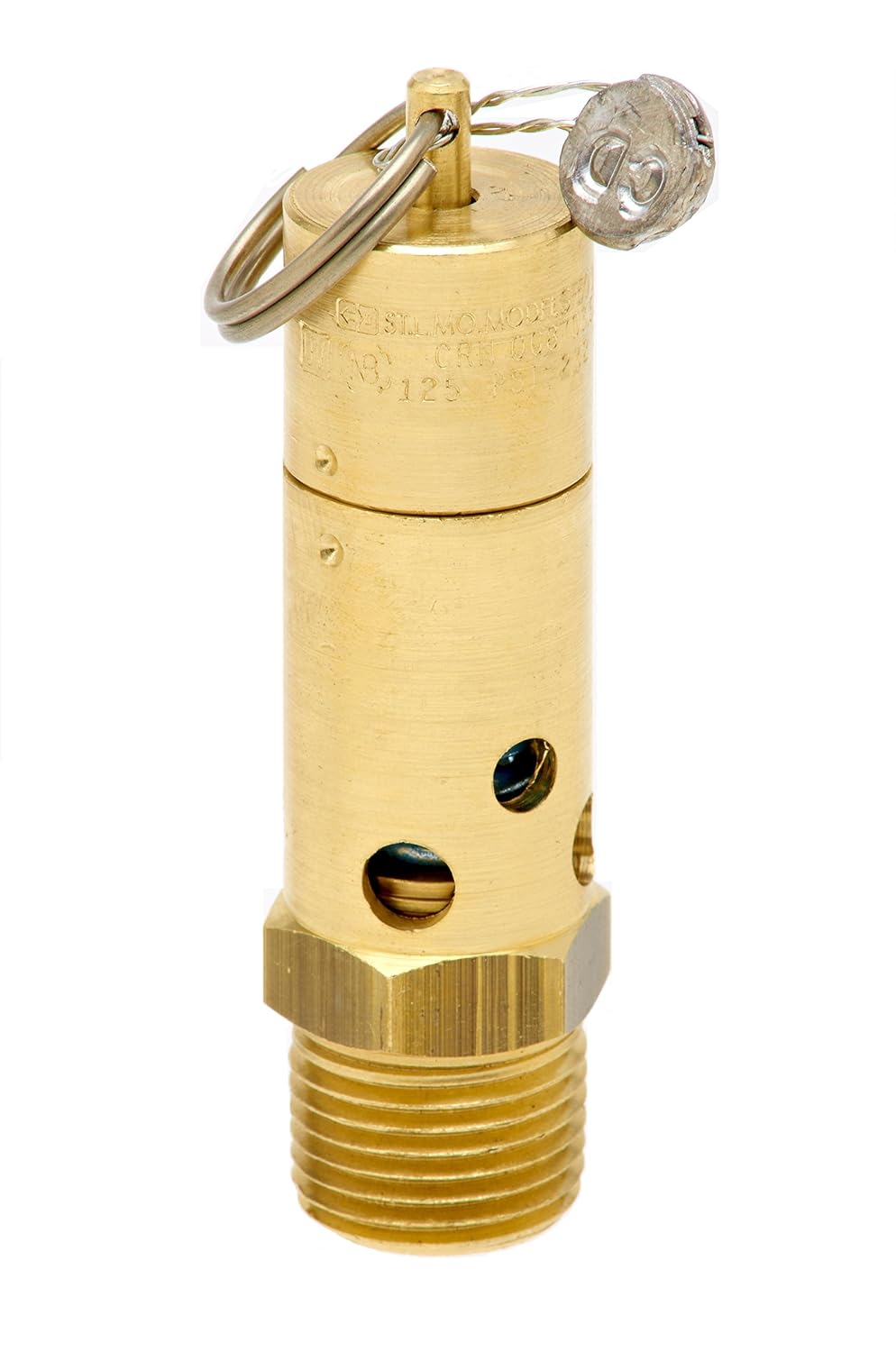Control Devices SB50-0A050 SB Series Brass Soft Seat ASME Safety Valve ...