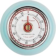 Eddingtons Magnetic Retro Timer Duck Egg Blue