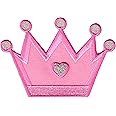 Amazon.com: PatchMommy Princess Crown Patch, Iron On/Sew On - Appliques ...