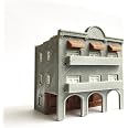 Amazon.com: Outland Models Train Layout City Classic 3-Story Arcade ...
