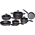 Amazon.com: Swiss Diamond 10 Piece Kitchen Cookware Set - HD Nonstick ...