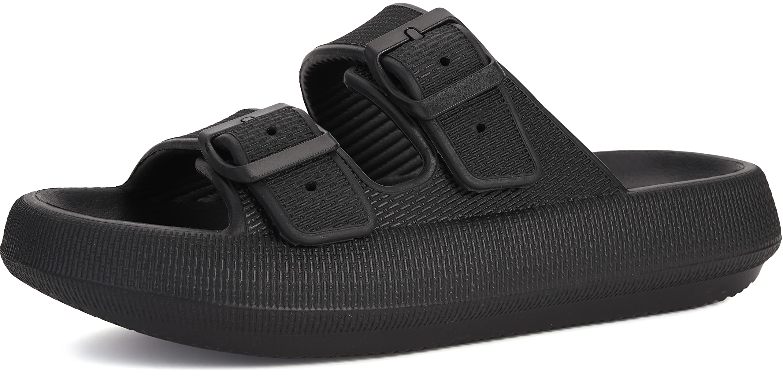 BRONAX Cloud Slides for Men Women Shower Pillow Slippers Male Bathroom ...