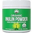 Amazon.com: Organic Inulin Powder - Natural Prebiotic Fiber for Gut ...