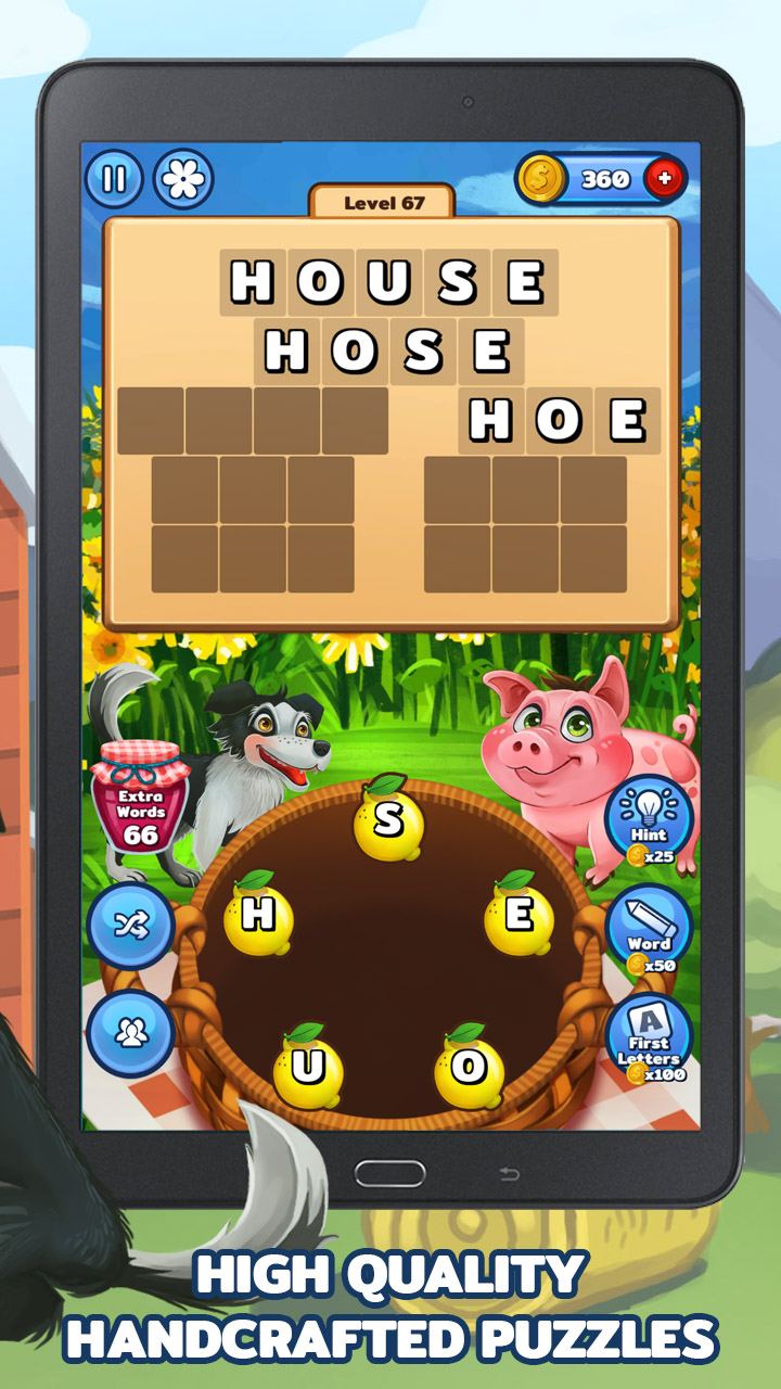 Granja de Palabras - Juego de Palabras en Español (Word Farm - Animal ...