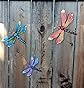 Amazon.com : Metal Dragonfly Plaques Set of 3 by Fox River CreationsTM ...