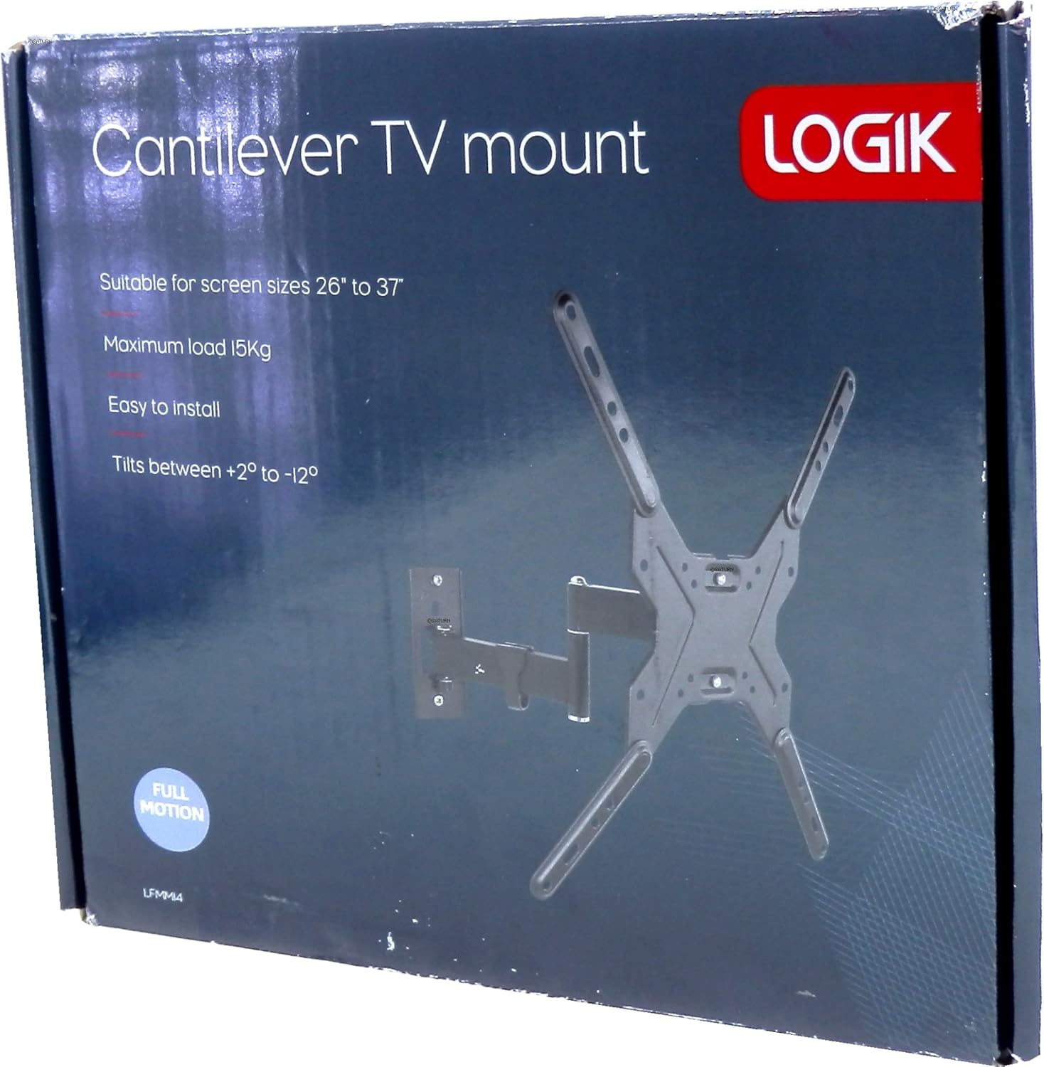 Logik LFMM14 Medium Full Motion TV Wall Mount Bracket: Amazon.co.uk ...