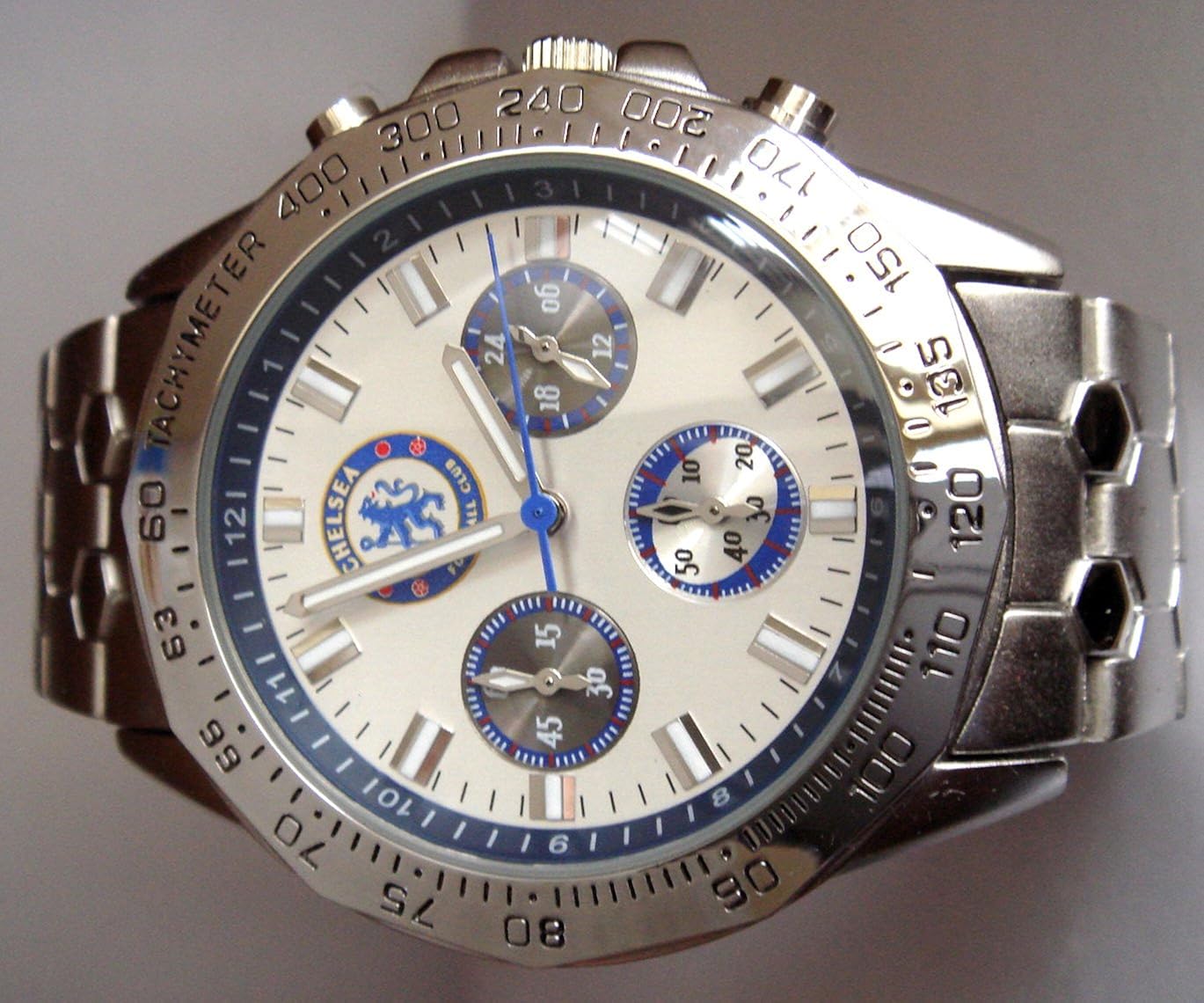 Chelsea FC Limited Edition Chronograph Stainless Steel Strap Gents ...
