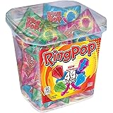 Amazon.com : Ring Pops Candy - 24 Assorted in Display Box : Hard Candy ...