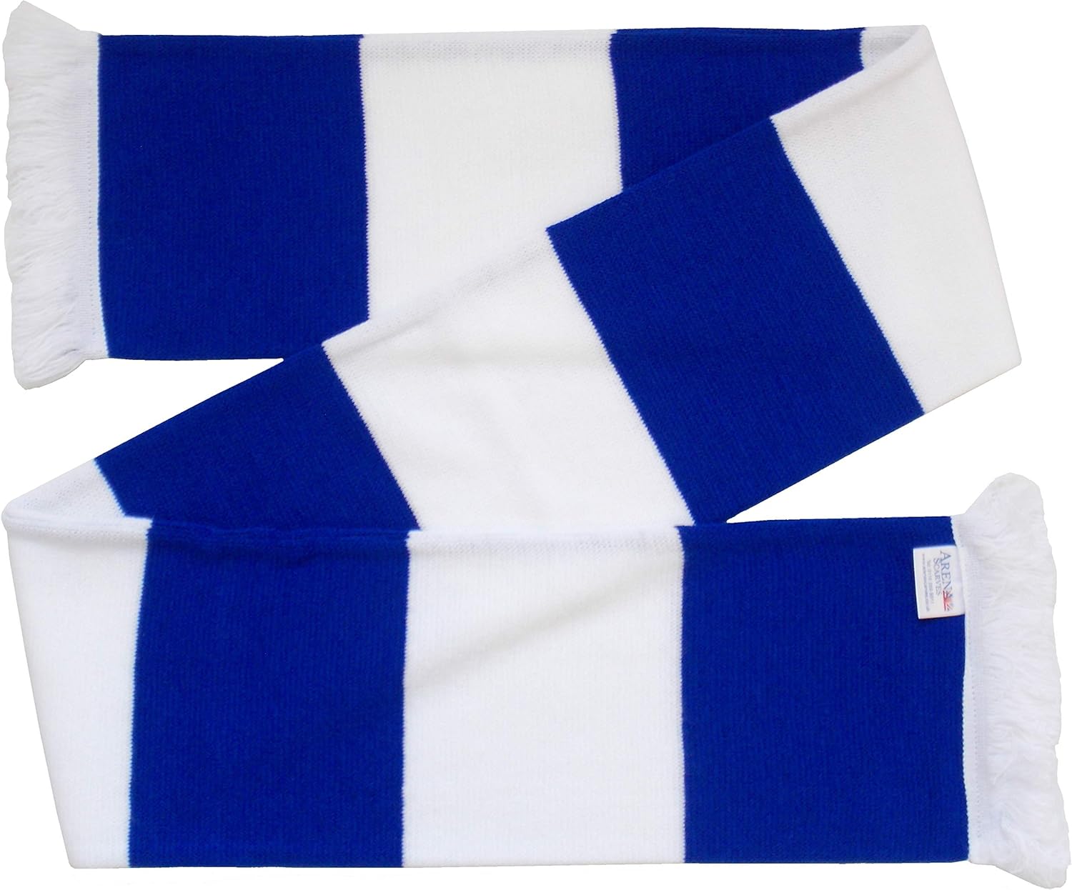 Arena Bristol Rovers Supporters Royal Blue and White Retro Style Scarf ...