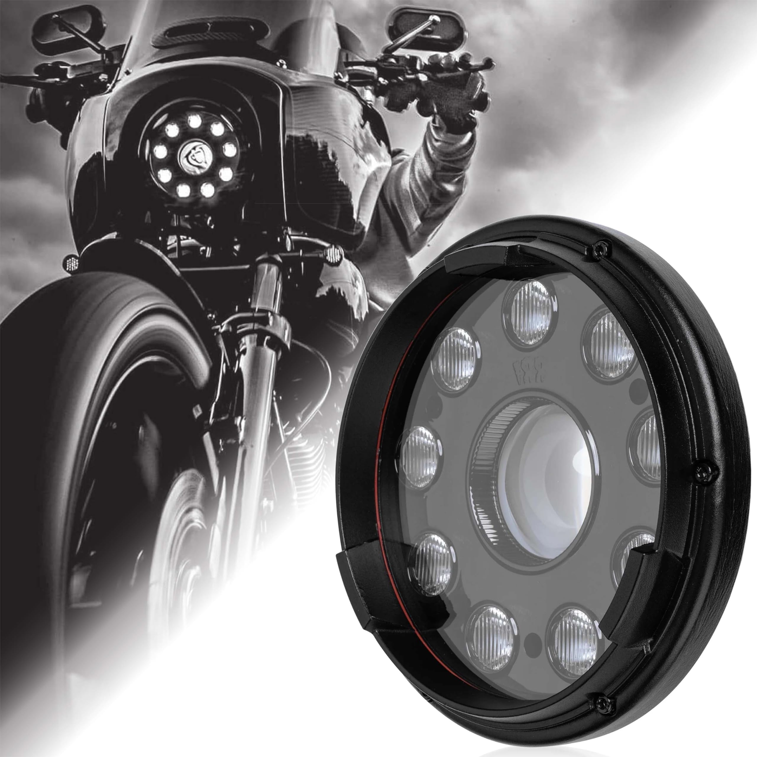 Mua Rogue Rider Industries 5.75" Moto Illumination LED Headlight ...