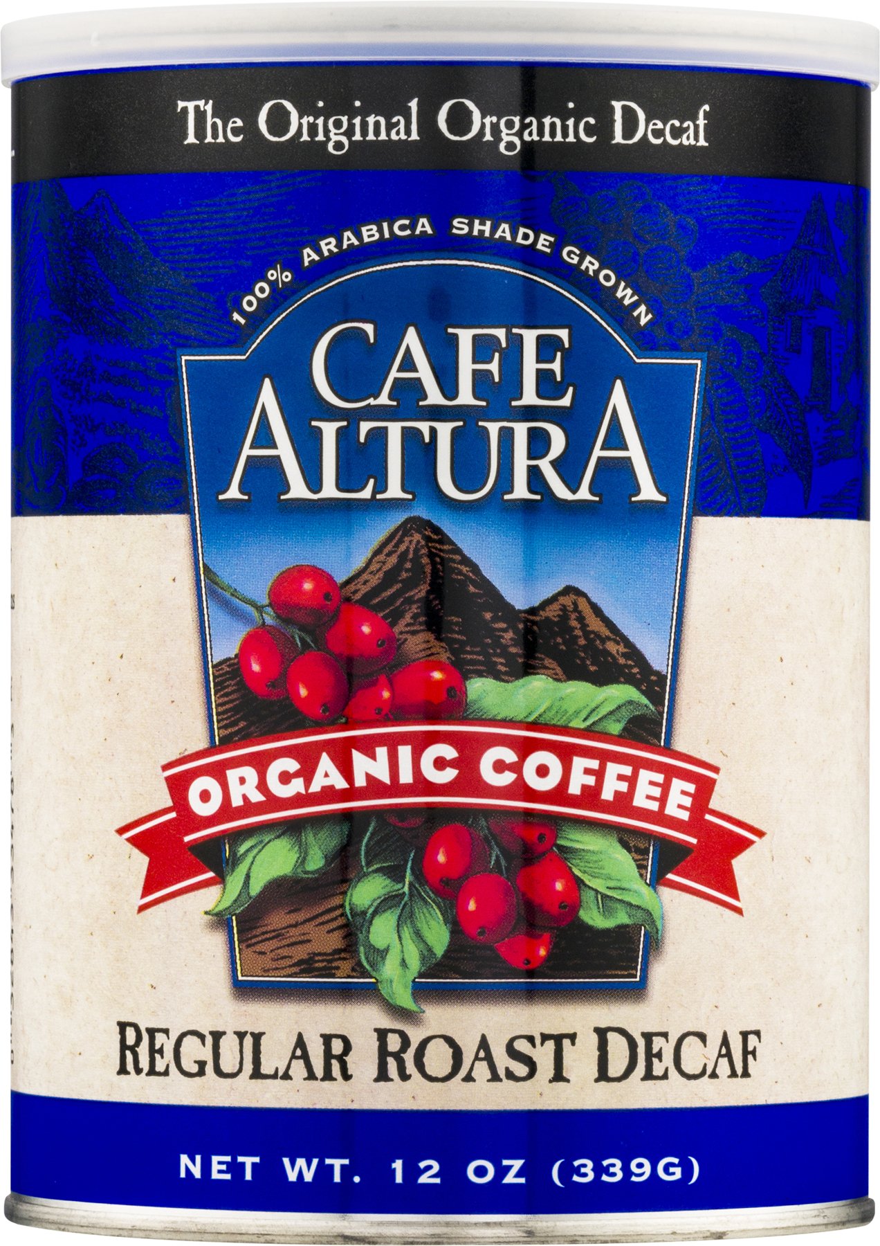 Amazon.com : Cafe Altura Organic Coffee, Dark Roast Decaf, Ground ...