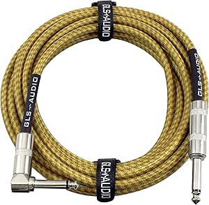 Amazon.com: GLS Audio Instrument Cable - Amp Cord for Bass & Electric ...