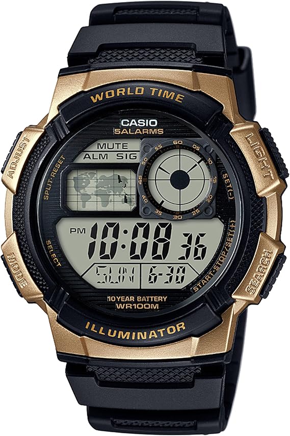 Reloj Casio World Time Illuminator Para Hombres 45mm Amazon mx Reloj Casio World Time Illuminator Para Hombres 45mm Amazon mx