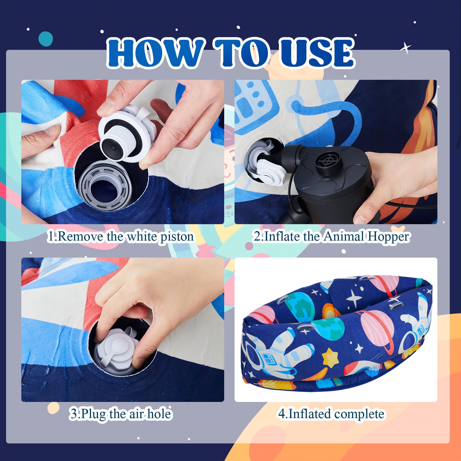 Mua Hiboom Peapod Sensory Chair for Kids Autism Sensory Pod Inflatable ...