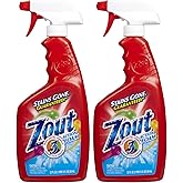 Amazon.com: Zout Laundry Stain Remover Spray, Triple Enzyme Formula Removes the Toughest Stains ...