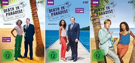 Death in Paradise Staffel 1-3 im Set - Deutsche Originalware 12 DVDs ...