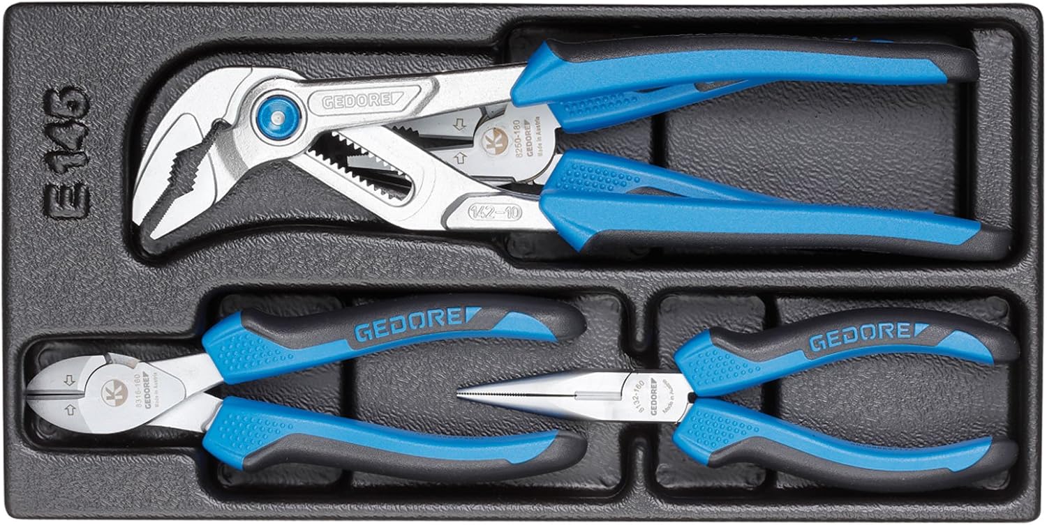 GEDORE 1500 ES-145 Zangen-Sortiment in 1/3 ES-Modul: Amazon.de: Baumarkt