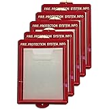 Fire Systems/Alarm Documents Box - 14" x 11" Acrylic Fire Document ...