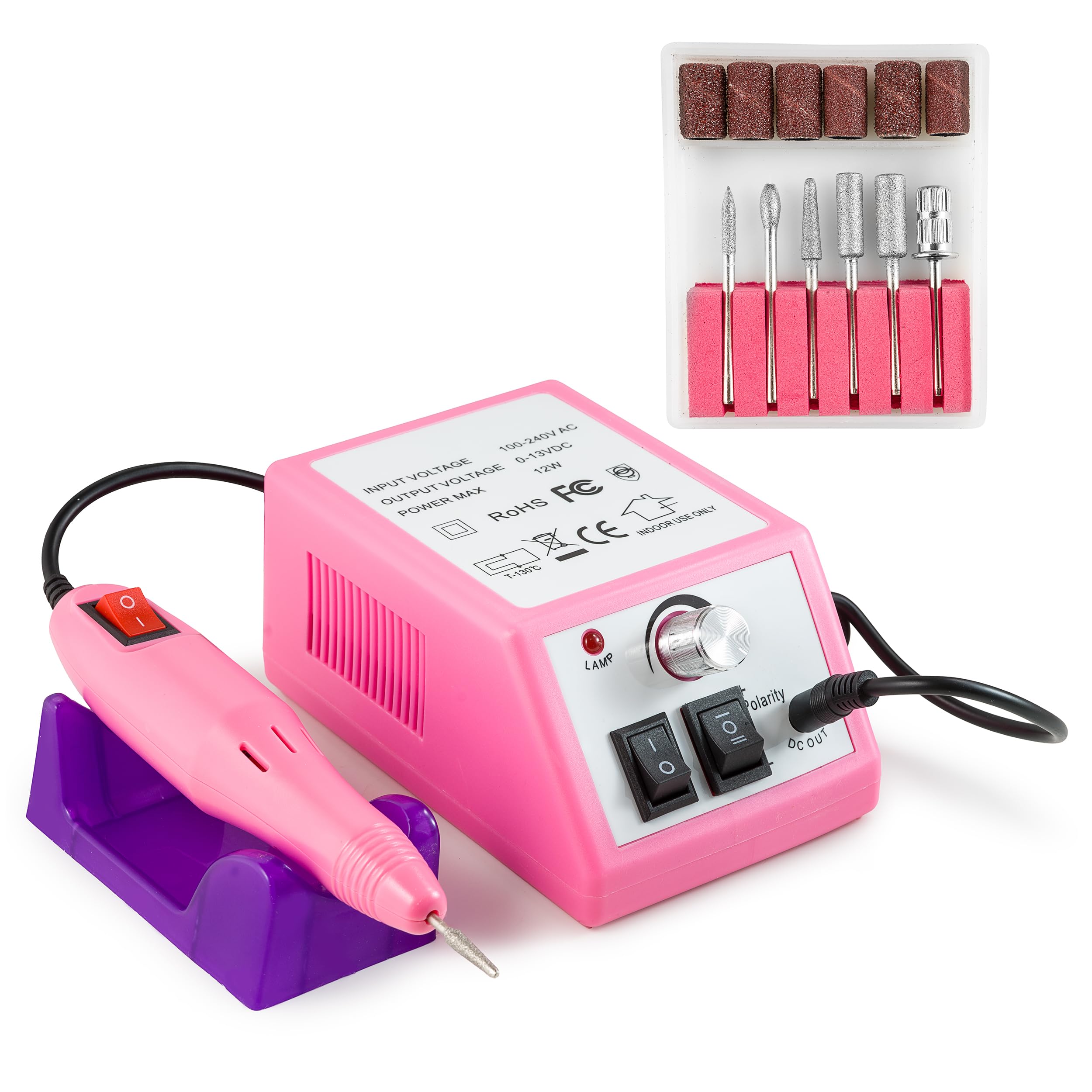 Yooya Professional Finger Toe Nail Care Electric Nail Drill Machine ...