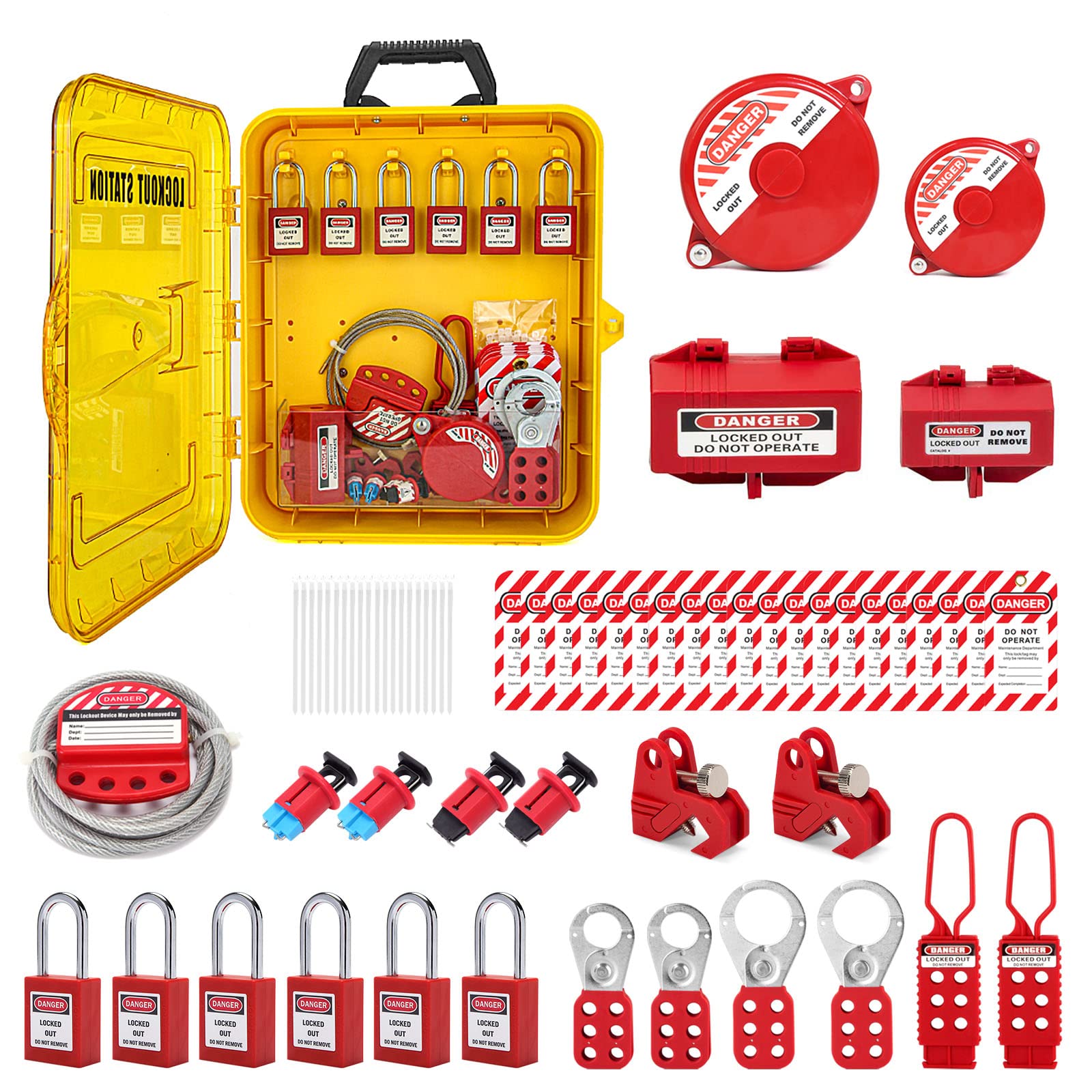 Mua Alamanda Lockout Tagout Station Loto Hasp Lockout Steel Cable ...