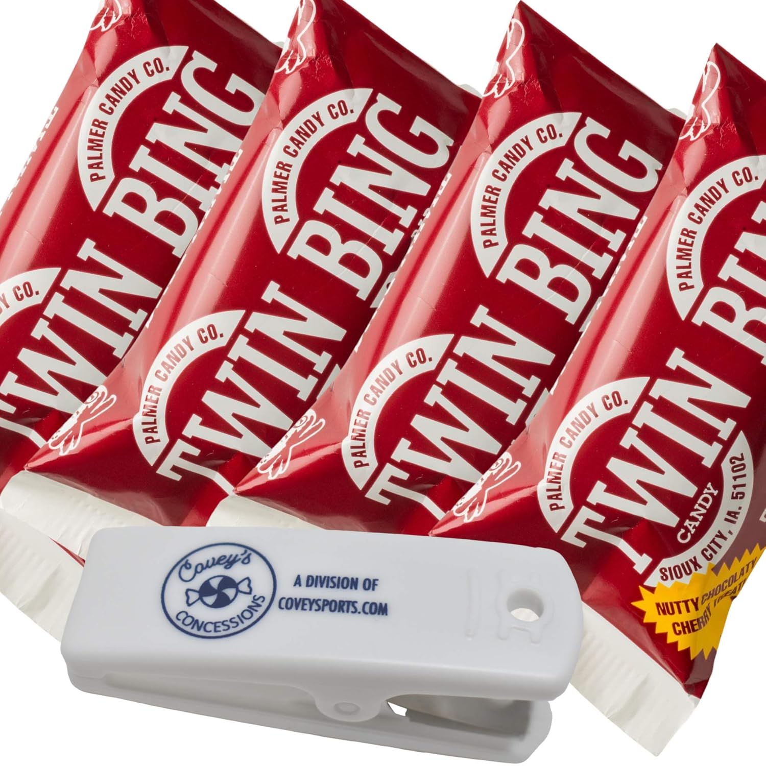 Amazon.com : Palmers Twin Bing Candy Bars - (12-Pack) - Chocolate ...