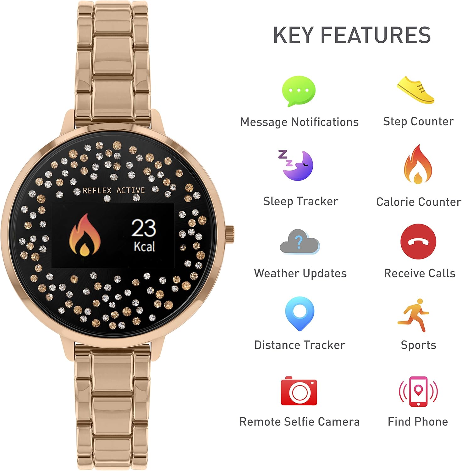 Reflex Active Smart Watch RA03-4006 – BigaMart