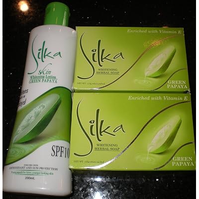 Silka Papaya Soap Green