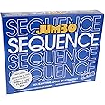 Amazon.com: Jax Giant (aka Jumbo) SEQUENCE Game - Box Edition with Cushioned Mat, Cards and ...