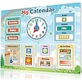 Amazon.com: Magnetic Kids Calendar for Learning - Classroom, Preschool ...