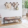 Amazon.com: FAVOOSTY 2-Tier Expandable Shoe Rack, Adjustable Shoe Shelf ...