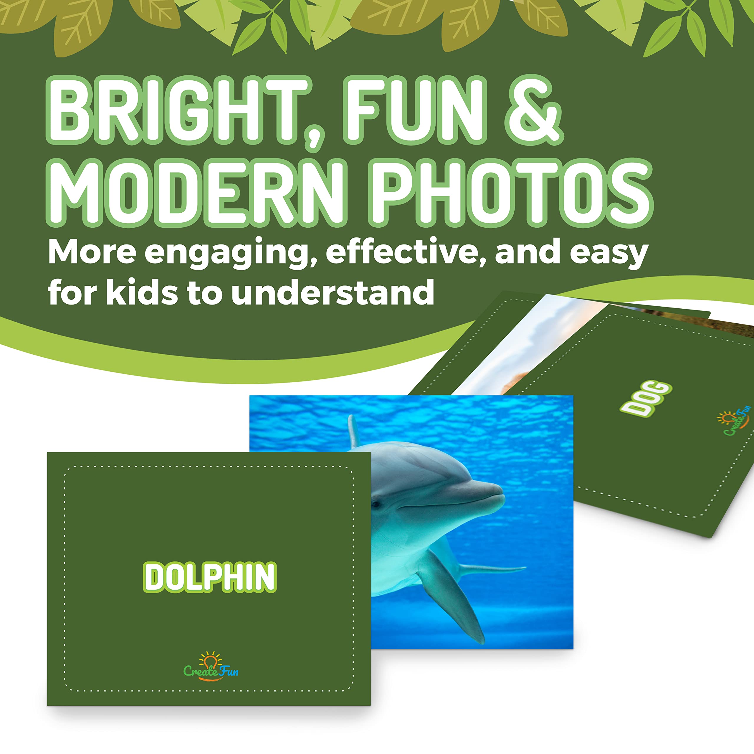 Mua 50 Animal Flash Cards - Realistic Photo Cards - Fun Vocabulary ...