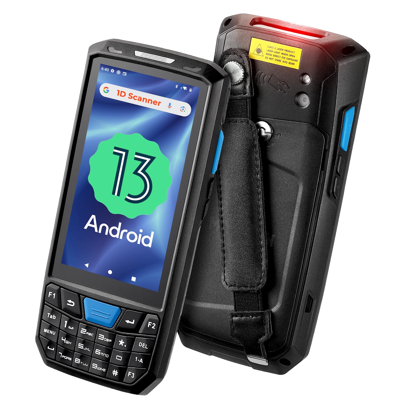 MUNBYN Android 13 Barcode Scanner 035Pro, Equip with Honeywell N4313 1D ...