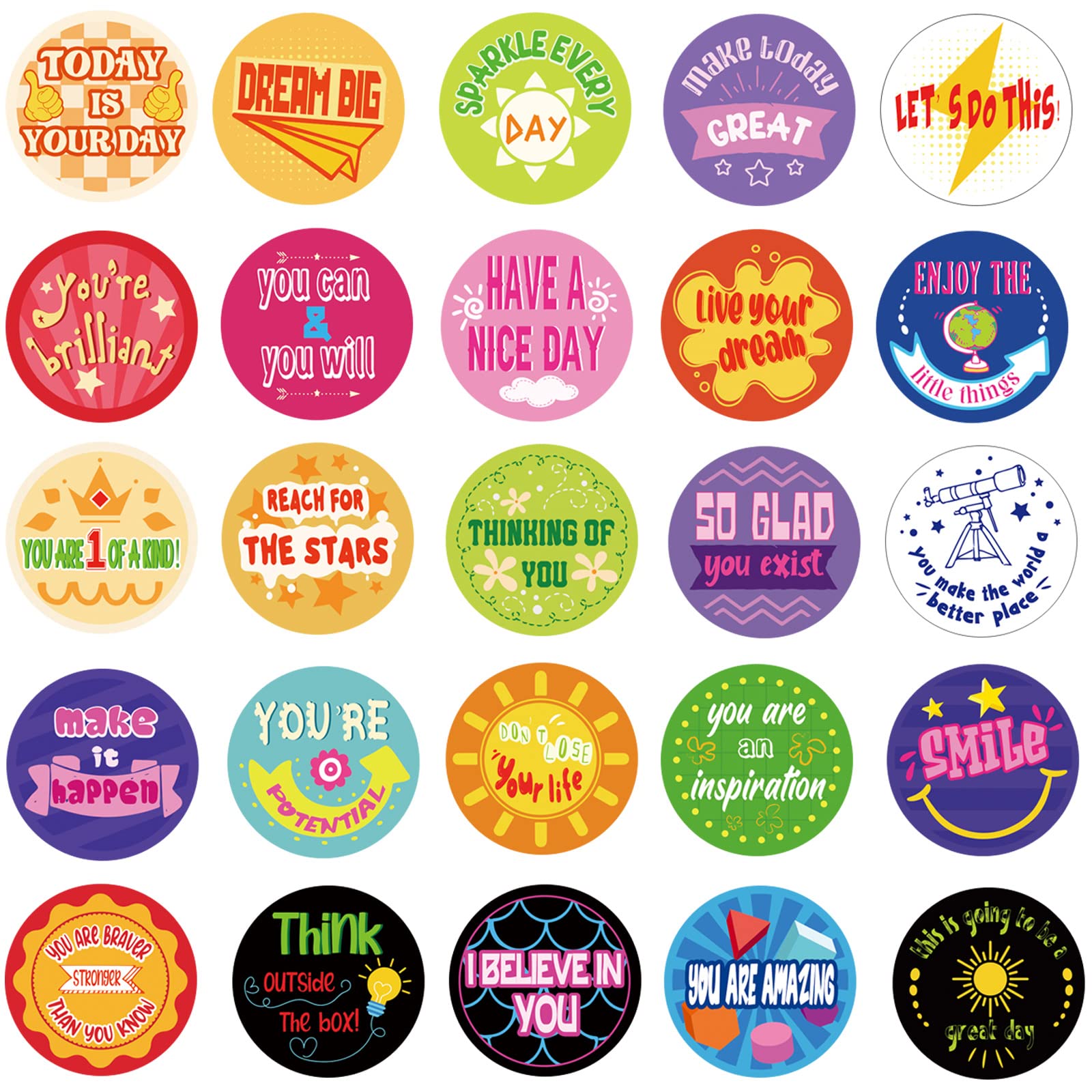 Mua 150 Packs Plastic Positive Affirmation Chips with 50 Motivational ...