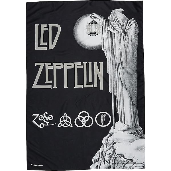 Led Zeppelin Psychedelic Rock Posters Psychedelic Led Zeppelin Poster
