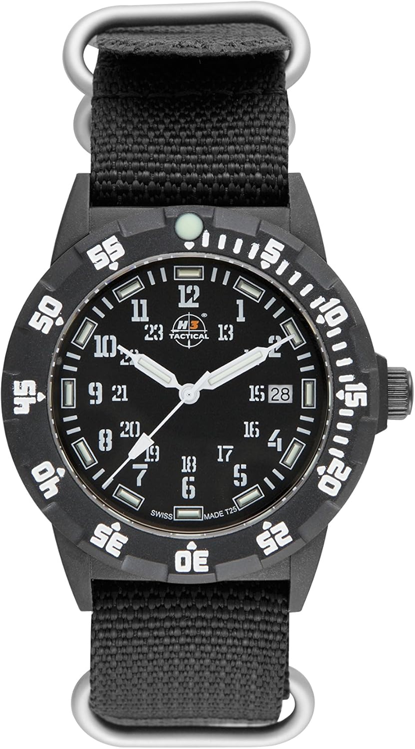 Amazon.com: H3 Tactical Watch H3.703941.12: Watches