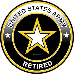 Amazon.com: ProSticker 1068 (One) 4" Military Series United States Army ...