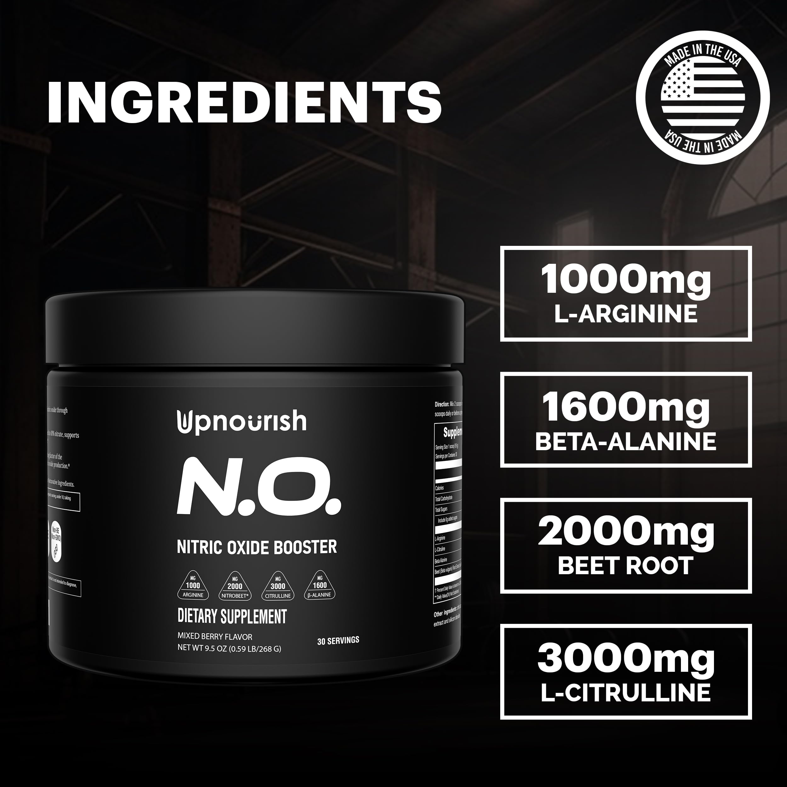 Mua UpNourish Beet Root Powder Nitric Oxide Booster - L arginine L ...
