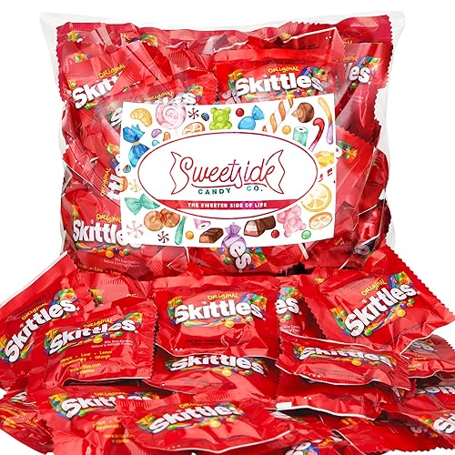 Skittles Candy Bulk - 4 lb Skittles Bulk Candy Pack - Big Bag of ...