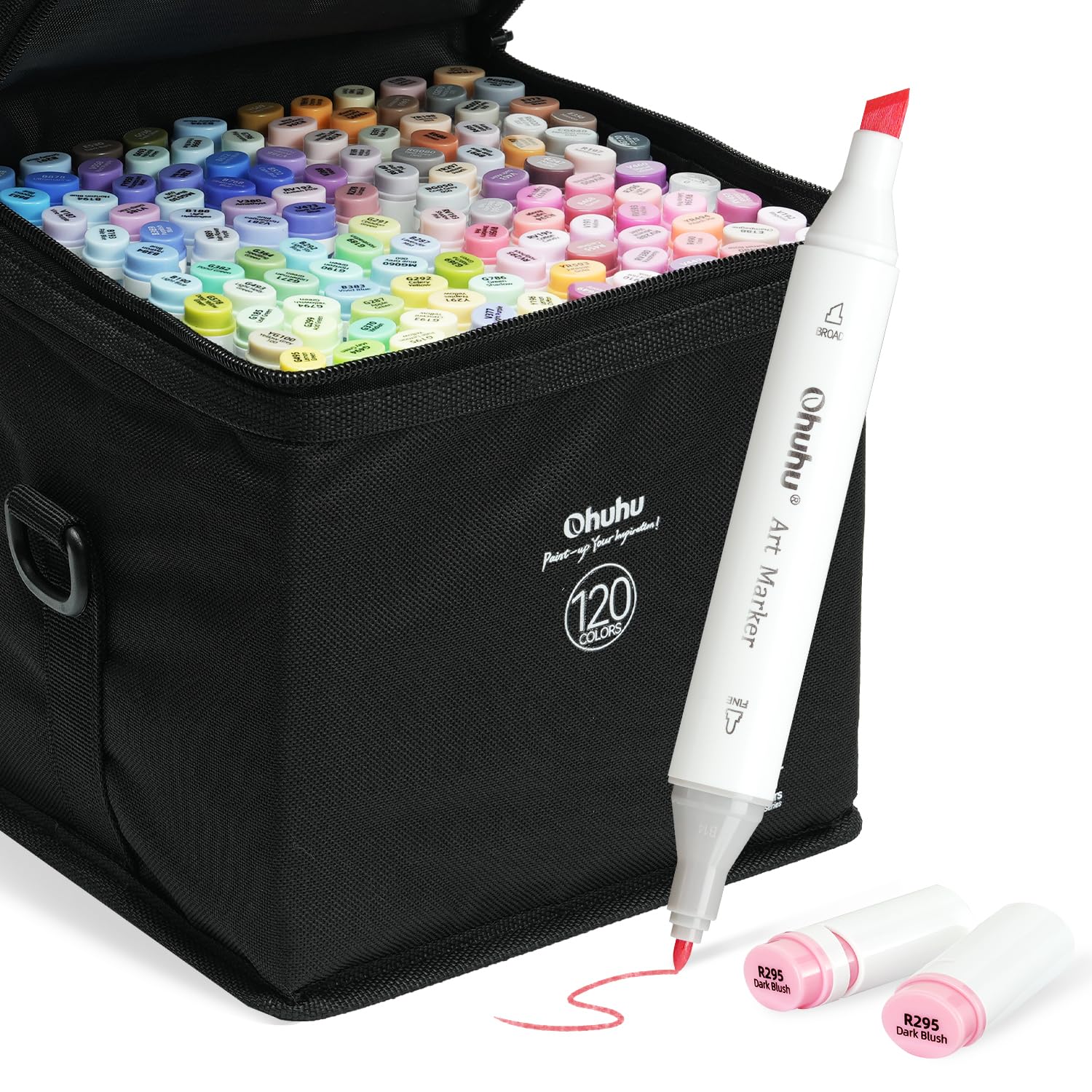 Mua Alcohol Markers, 120-color Marker Set for Artists, Oahu Series ...