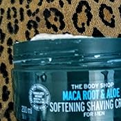 Amazon.com: The Body Shop Maca Root & Aloe Softening Shaving Cream for ...