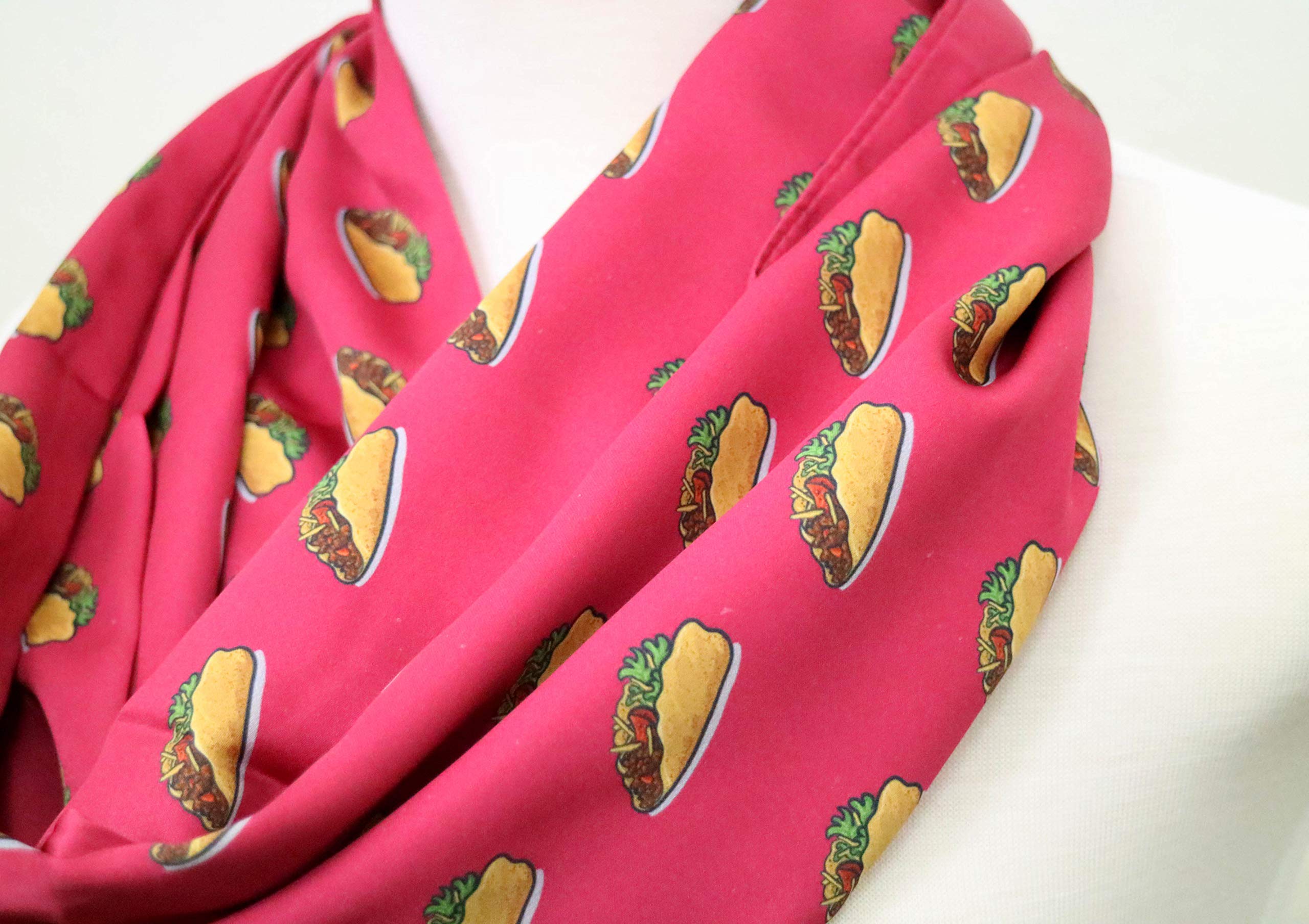 Taco gift infinity scarf For Taco Tuesdays taco lover gift for her by ...