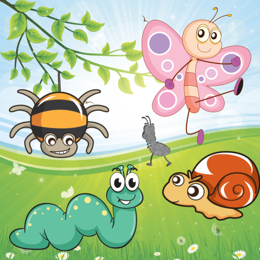 Puzzles d'insectes pour les bambins et enfants! Jeux éducatifs de ...