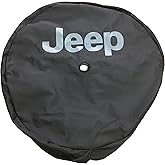 Amazon.com: Mopar Jeep Wrangler Adventures Begin HERE Spare Tire Cover ...